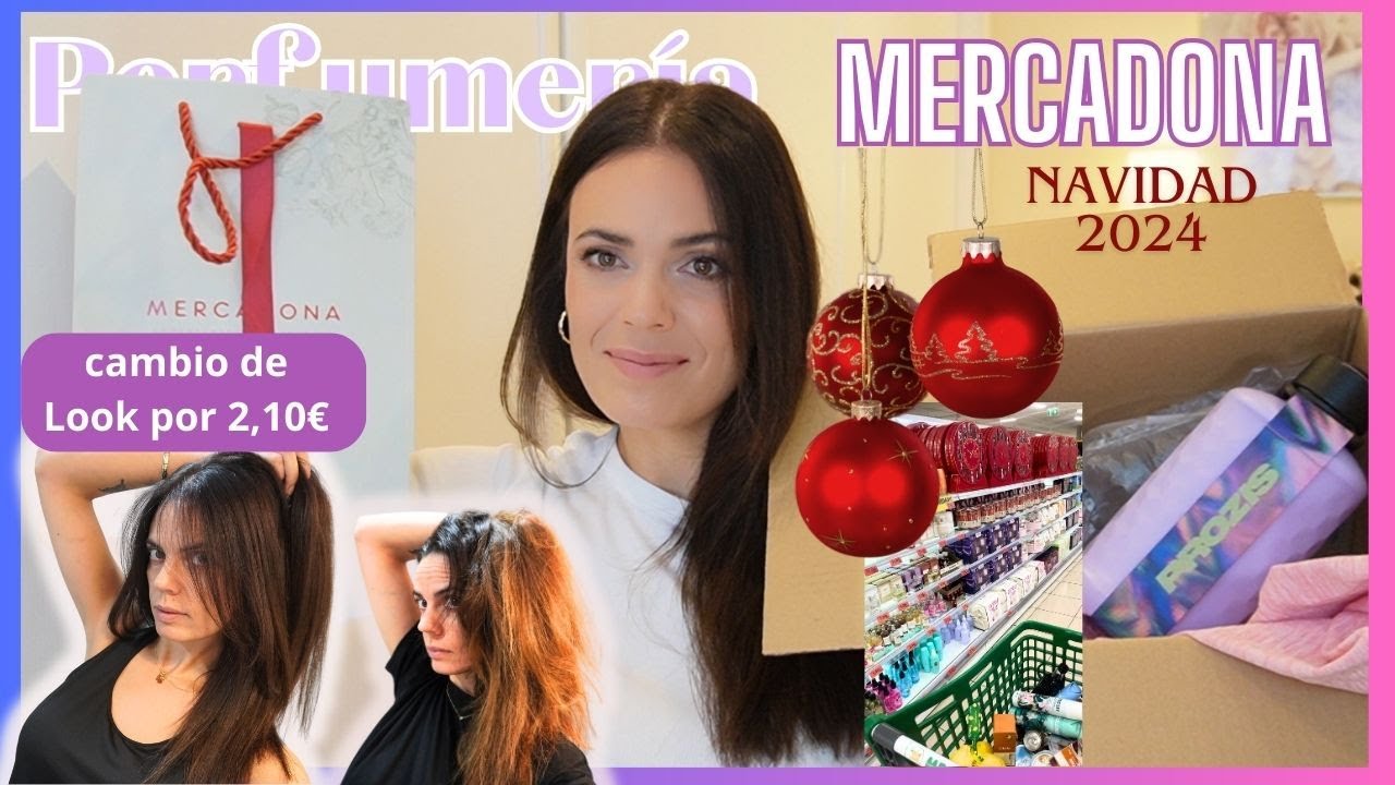 NOVEDADES MERCADONA🔥 Navidad 🌲 + SHEIN + PROZIS -CAMBIO DE LOOK en ...