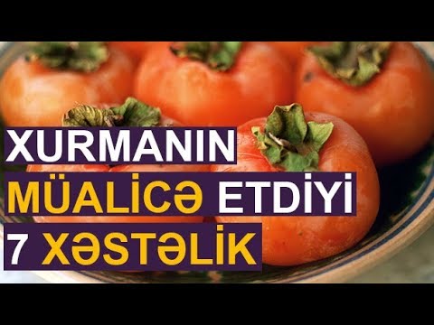 Xurma əsəbləri sakitləşdirir, qan artırır, iştah açır