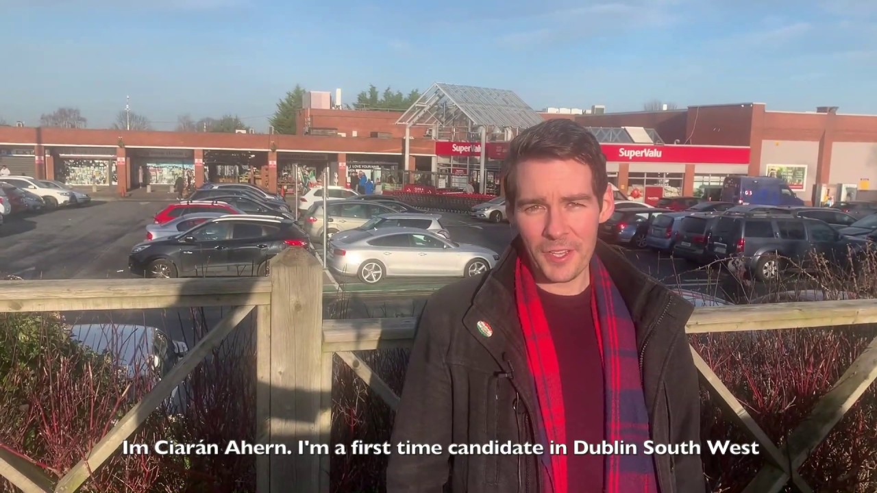 Vote No 1 Ciarán Ahern in Dublin South West - YouTube