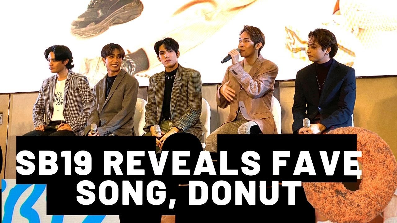 SB19 Announces Concert Postponement | Shares Favorite Songs & Dunkin ...