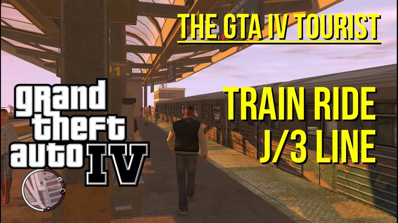 The GTA IV Tourist: Liberty City Train Ride and Stations Tour Part 2 (J ...