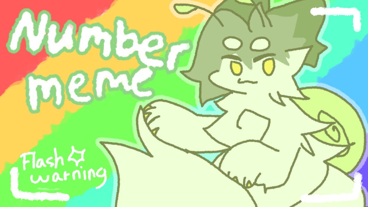 Number // animation meme (FW) - YouTube