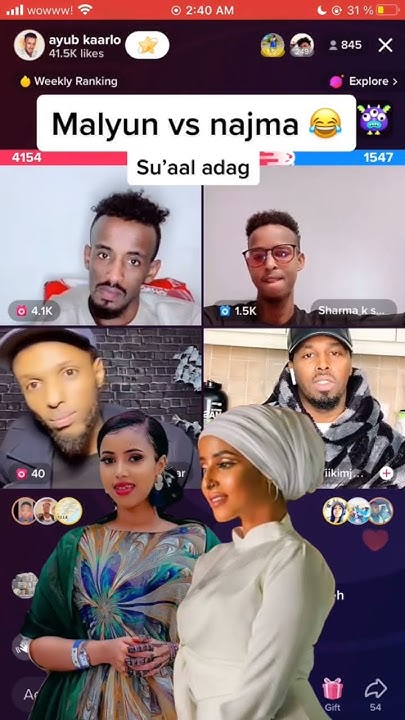 Sharma boy oo la weydiyay su.aal adag 😱@SharmaBoy @asadhagio2749 @ArimaHeena - YouTube