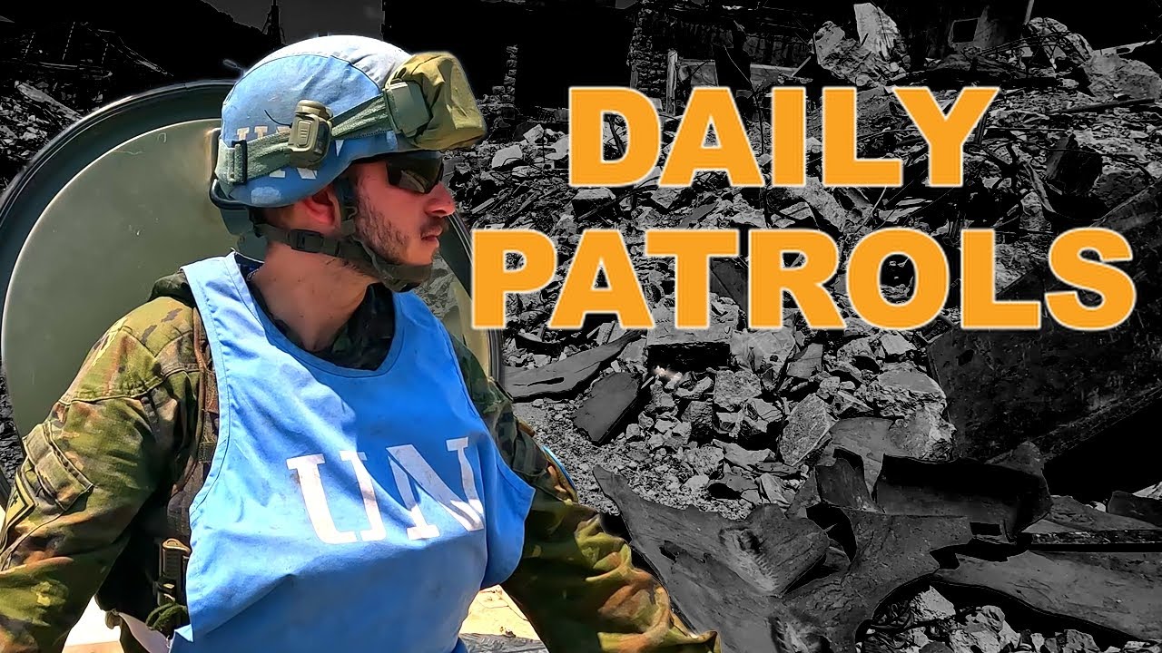 UNIFIL's Daily Patrols Continue Without Interruption! - YouTube