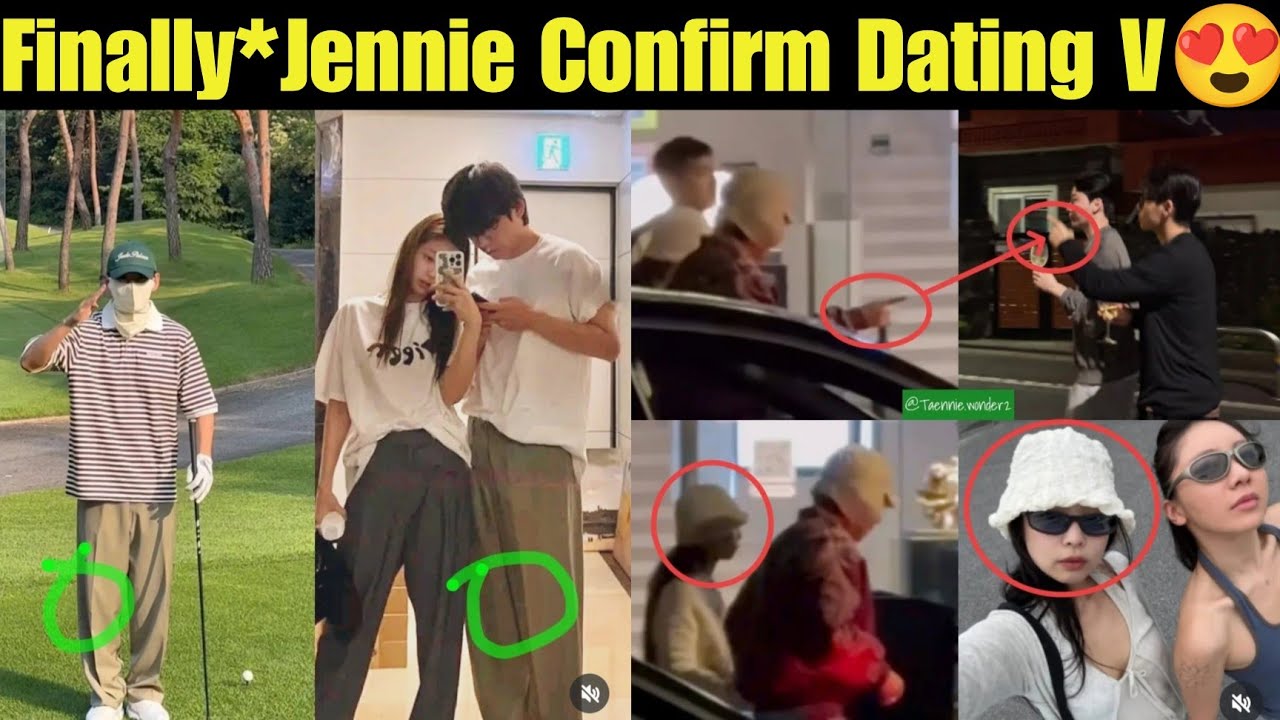 Finally Jennie Confirm Taennie Dating 😍 Proof Confirm V Dating Jennie ️ ...