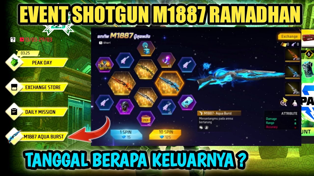 BOCORAN SHOTGUN 2 TERBARU 2023 | EVENT SHOTGUN M1887 RAMADHAN,KARAKTER BARU,EVO GUN G18 - Free ...