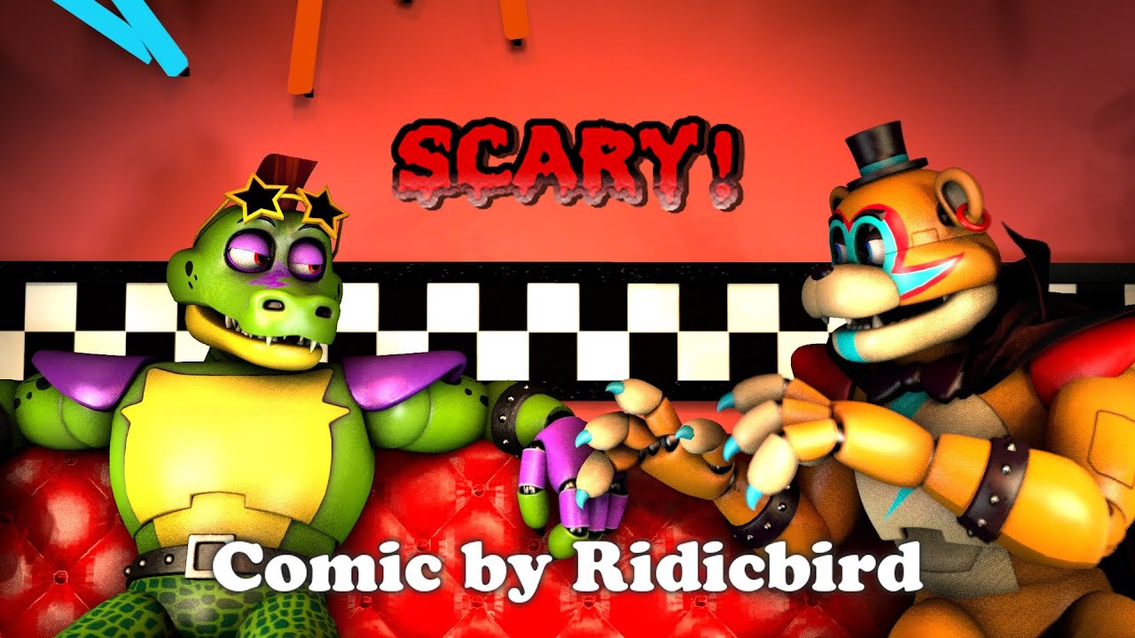 (SFM-FNAF) Scary | Comic by @ridicbird - YouTube