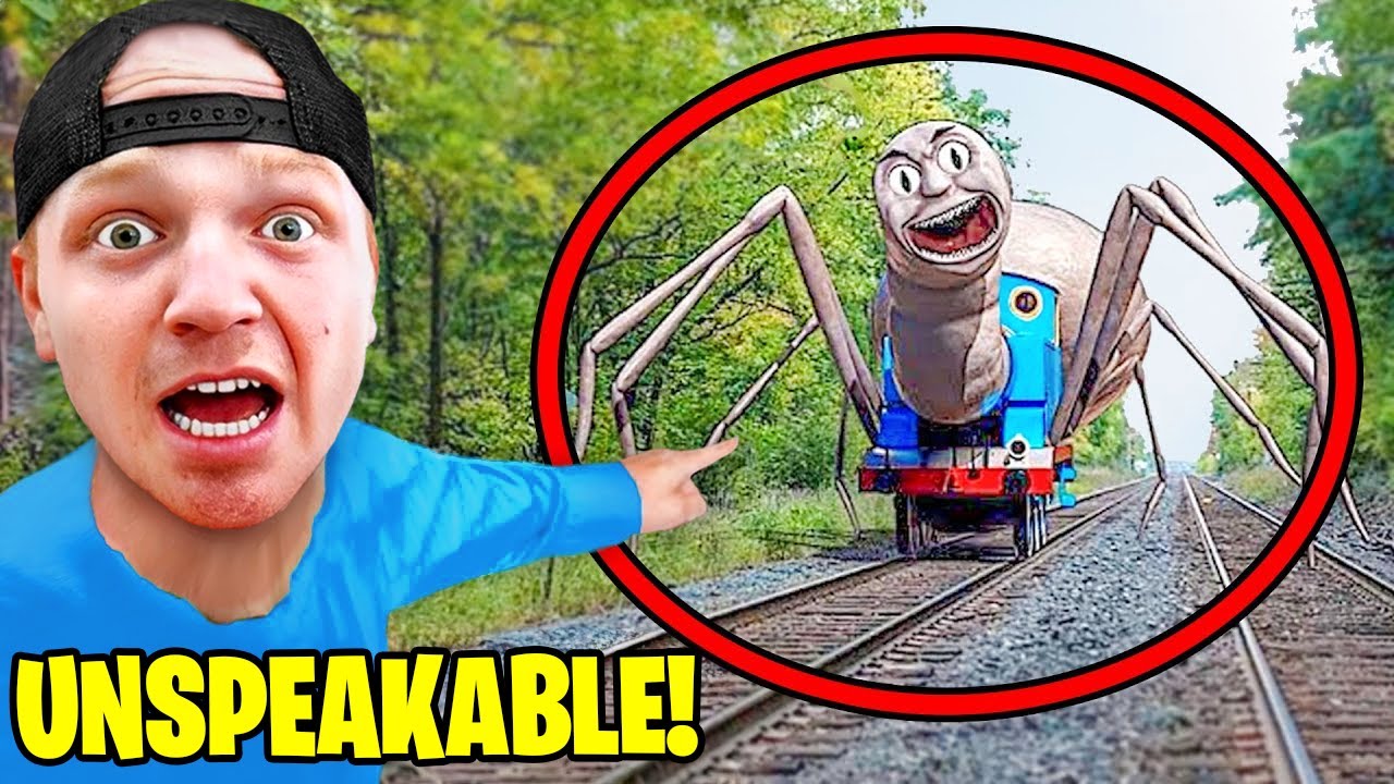 7 YouTubers Who Found THOMAS THE TRAIN.EXE in Real Life! (Unspeakable ...