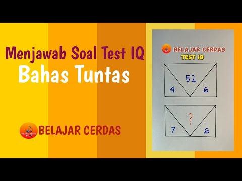 Cara Mudah Menjawab soal Test IQ sampai paham BELAJAR CERDAS #video ...