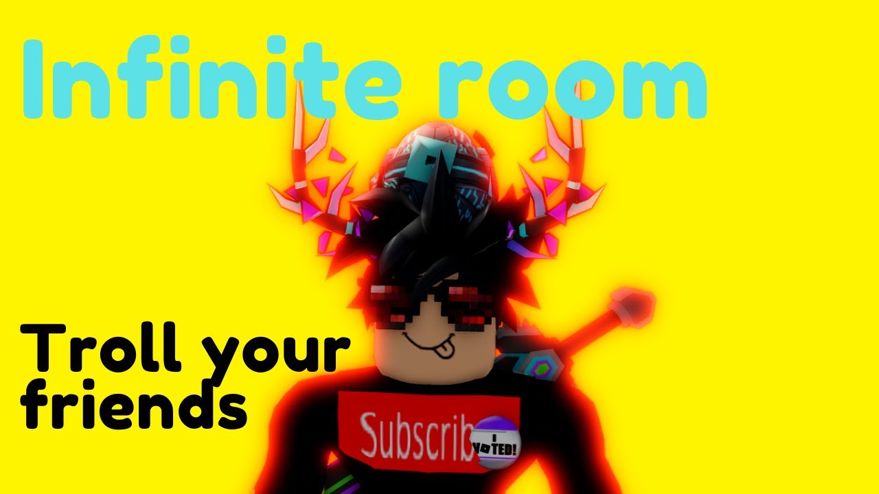Infinite room in roblox Islands, troll your friends - YouTube