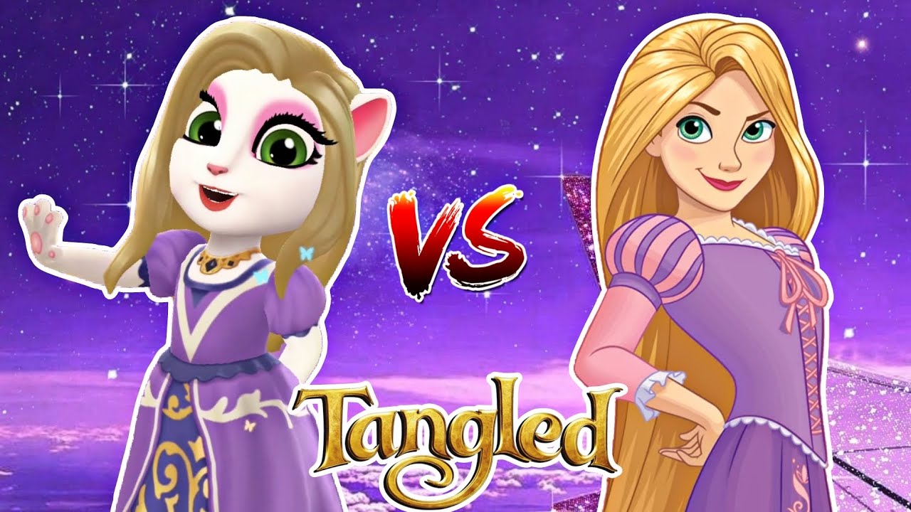 My Talking Angela 2 - New Year Update Gameplay 🐲| Angela Vs Rapunzel ☀️ ...