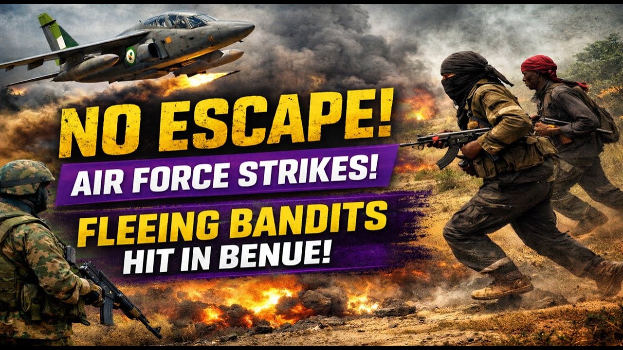 Benue Airstrike: How Runaway Bandits Were Wipes Out & Stopped Mid ...