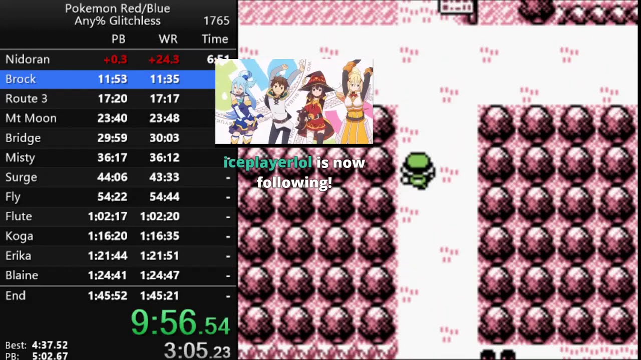 Pokemon Red in 1:45:33 - YouTube