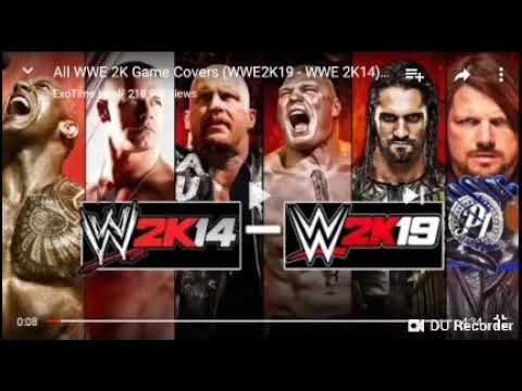 WWE 2K Games Cover Photos... - YouTube