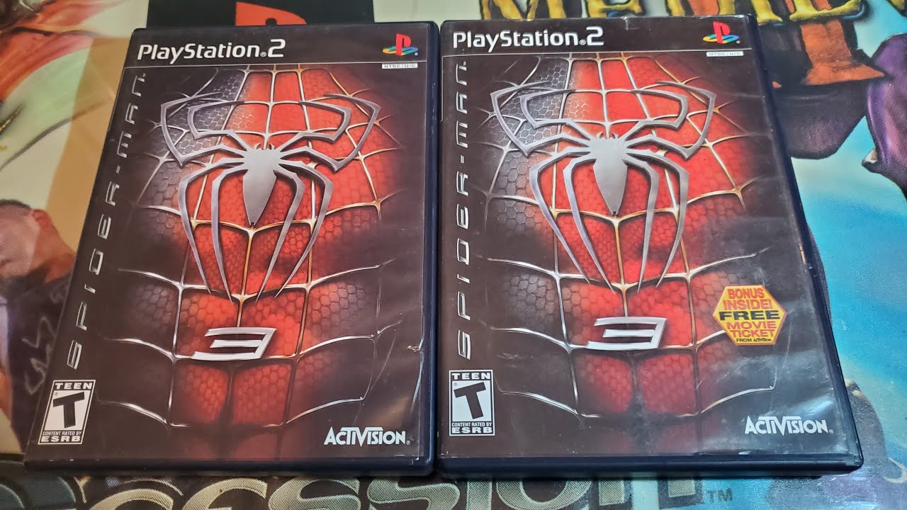Spider-Man 3 Movie Ticket Variant on PlayStation 2 - YouTube