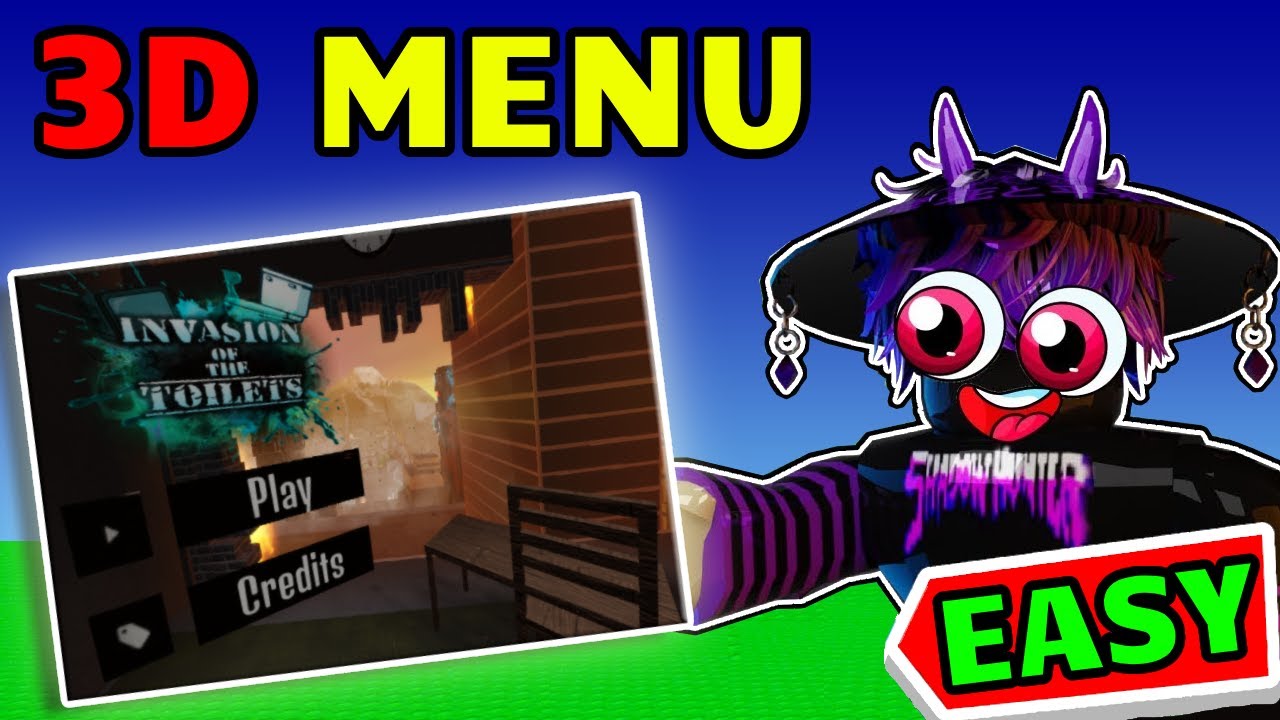 How To Make A 3D MAIN MENU in ROBLOX STUDIO (Step‑by‑Step) - YouTube