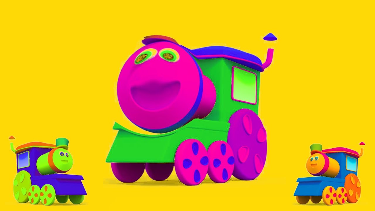 BOB THE TRAIN Intro Logo Effects ( Cannon + FastSpeed + Reverse FX ...