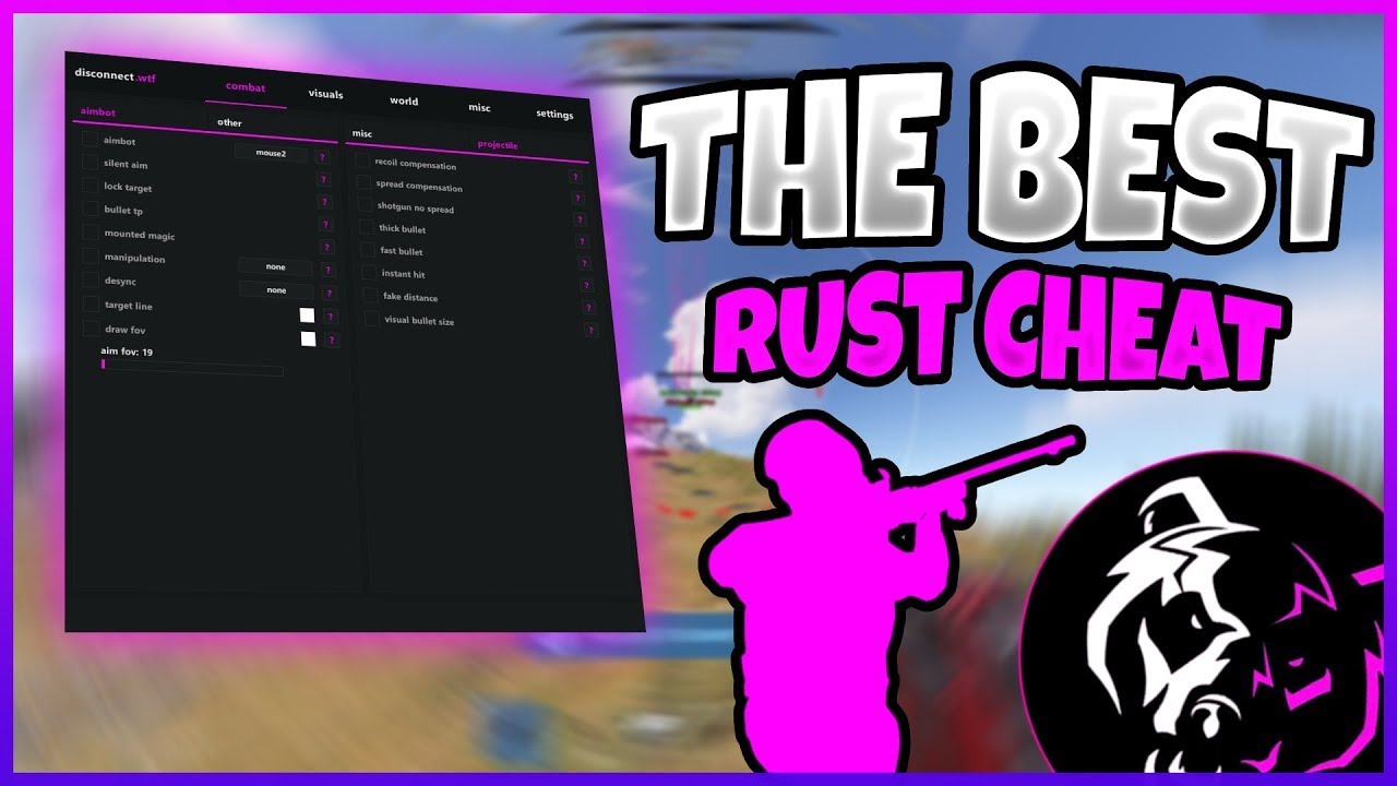 Rust Cheater Dominates UKN W Disconnect cheat - YouTube