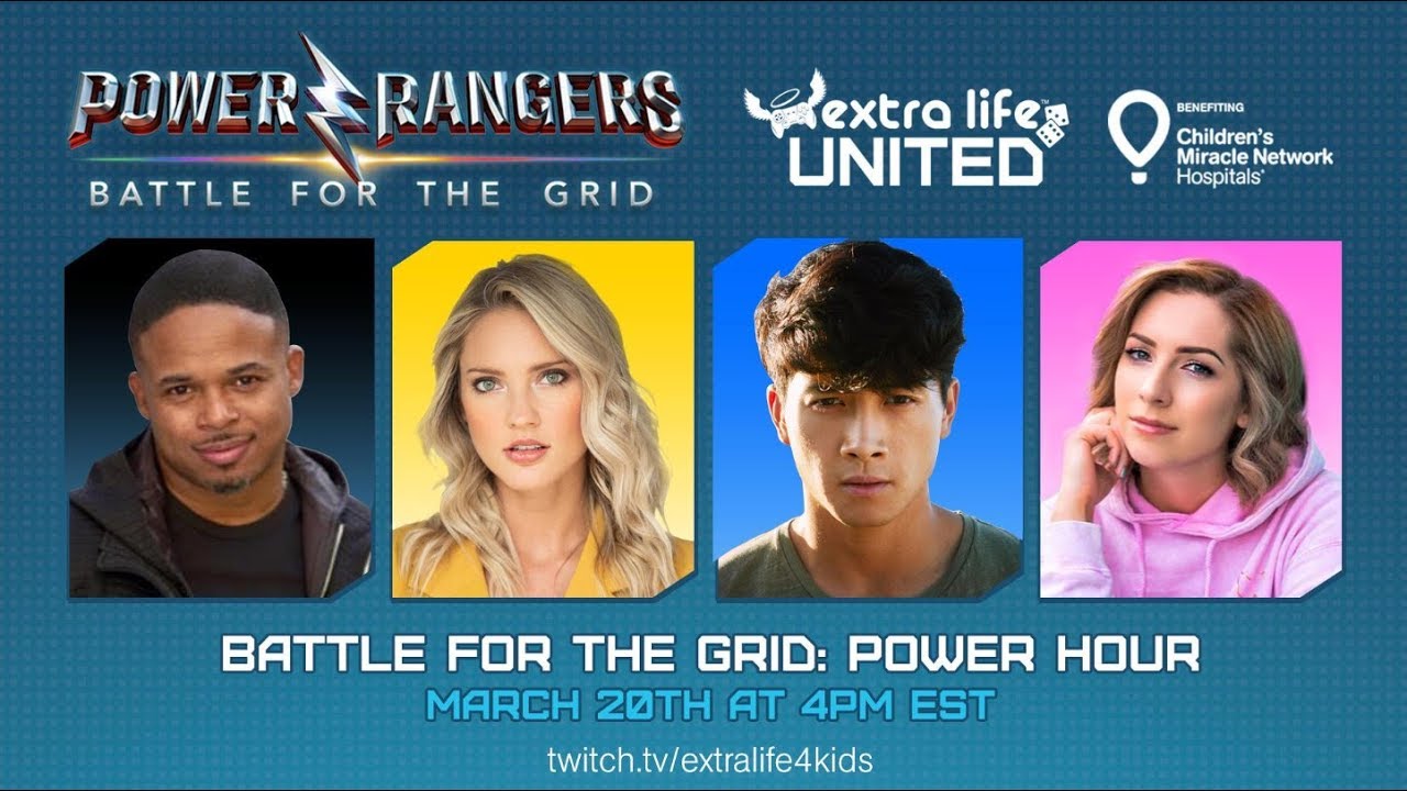 ExtraLife United: Power Rangers Battle for the Grid - Power Hour - YouTube