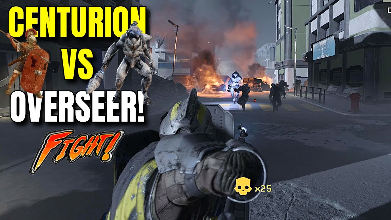 Helldivers 2 Centurion vs Illuminate Overseer! - YouTube