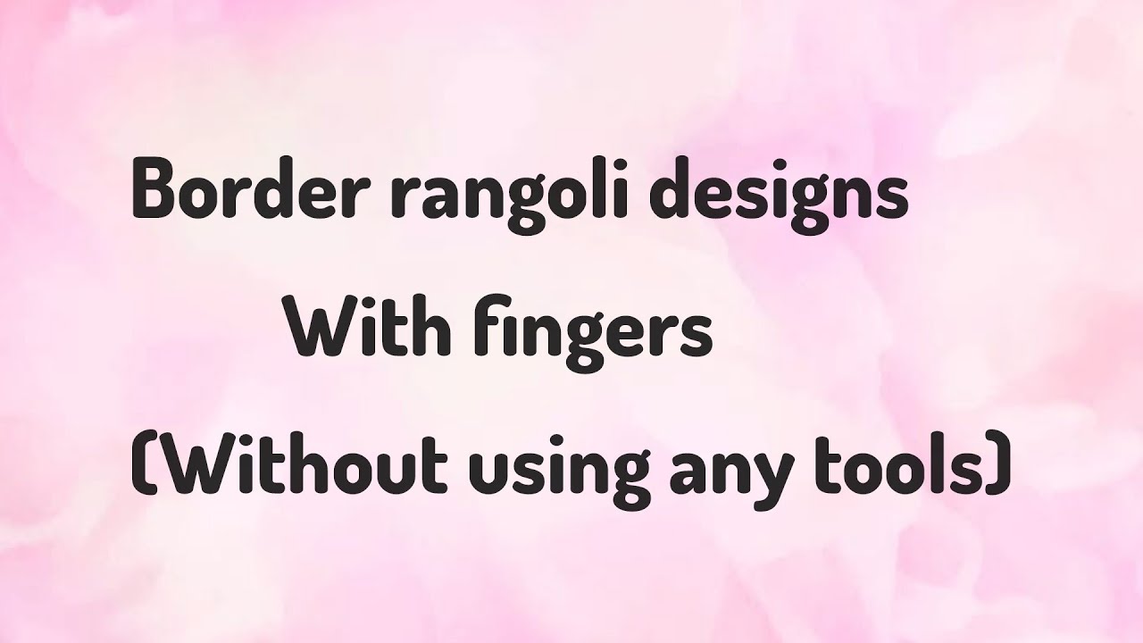 Kelvan special border rangoli designs/Pot decoration rangoli for Vat ...