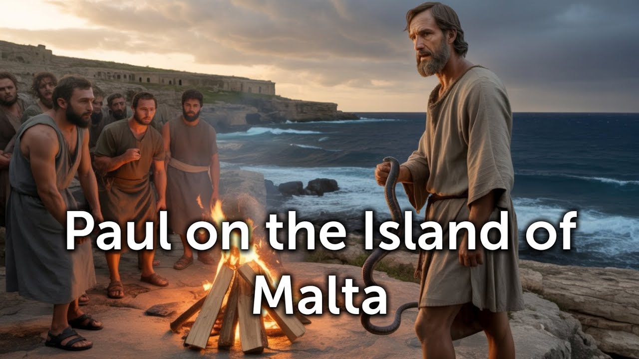 Paul on the Island of Malta (Acts 28:1-10) - YouTube