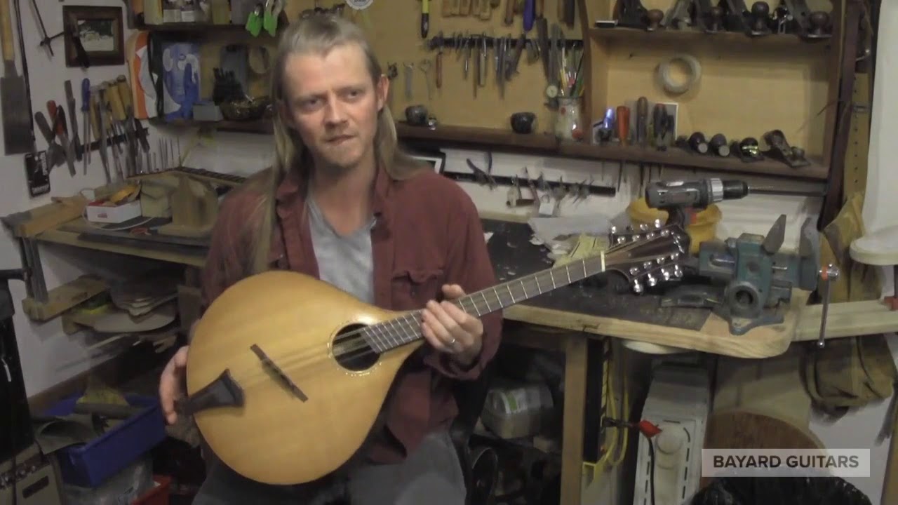 Fan Fret Octave Mandolin #211 Demo Bayard Guitars - YouTube