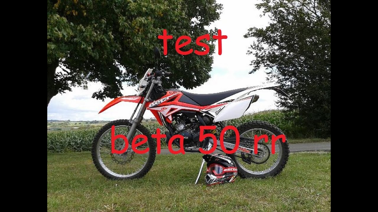 (ancienne vidéo) Test de la Beta 50 rr enduro - YouTube