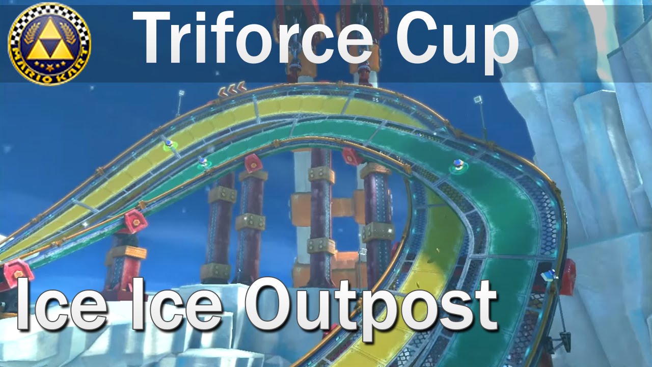 Mario Kart 8 - Ice Ice Outpost : 150cc - YouTube