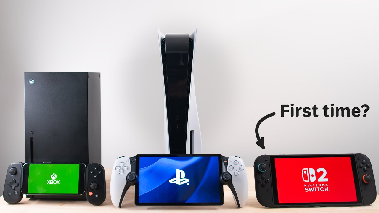 Who Can Switch Better? Nintendo Switch 2 vs PlayStation 5 vs Xbox ...