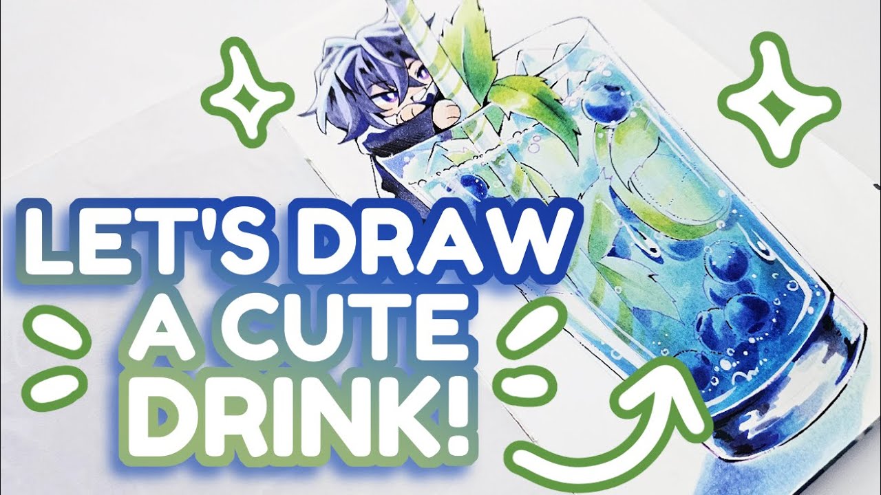 Drink Drawing Aesthetic