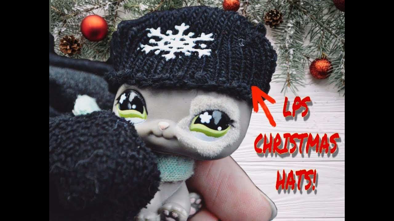 LPS DIY: Christmas Hats! {Super Easy!} - YouTube
