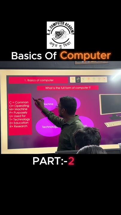 Basics Of Computer Part 2 By Kanhaiya Sir.. - YouTube