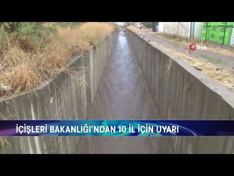 İÇİŞLERİ BAKANLIĞI’NDAN 10 İL İÇİN UYARI