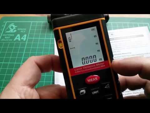 Gearbest 80m Laser Distance Meter (Tape Measure) Review