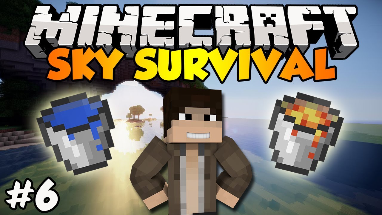 Minecraft Sky Survival: Episode 6 - It's A Trap!! - YouTube