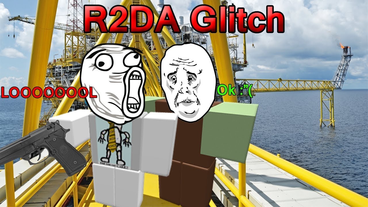 Funny R2DA Invisible Boo Glitch: Roblox - YouTube