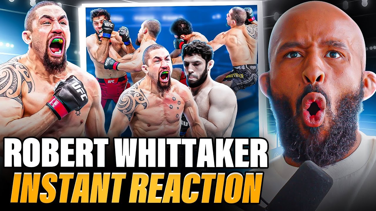 "BOBBY KNUCKLES IS SO CLEAN!" | ROBERT WHITTAKER vs IKRAM ALISKEROV ...