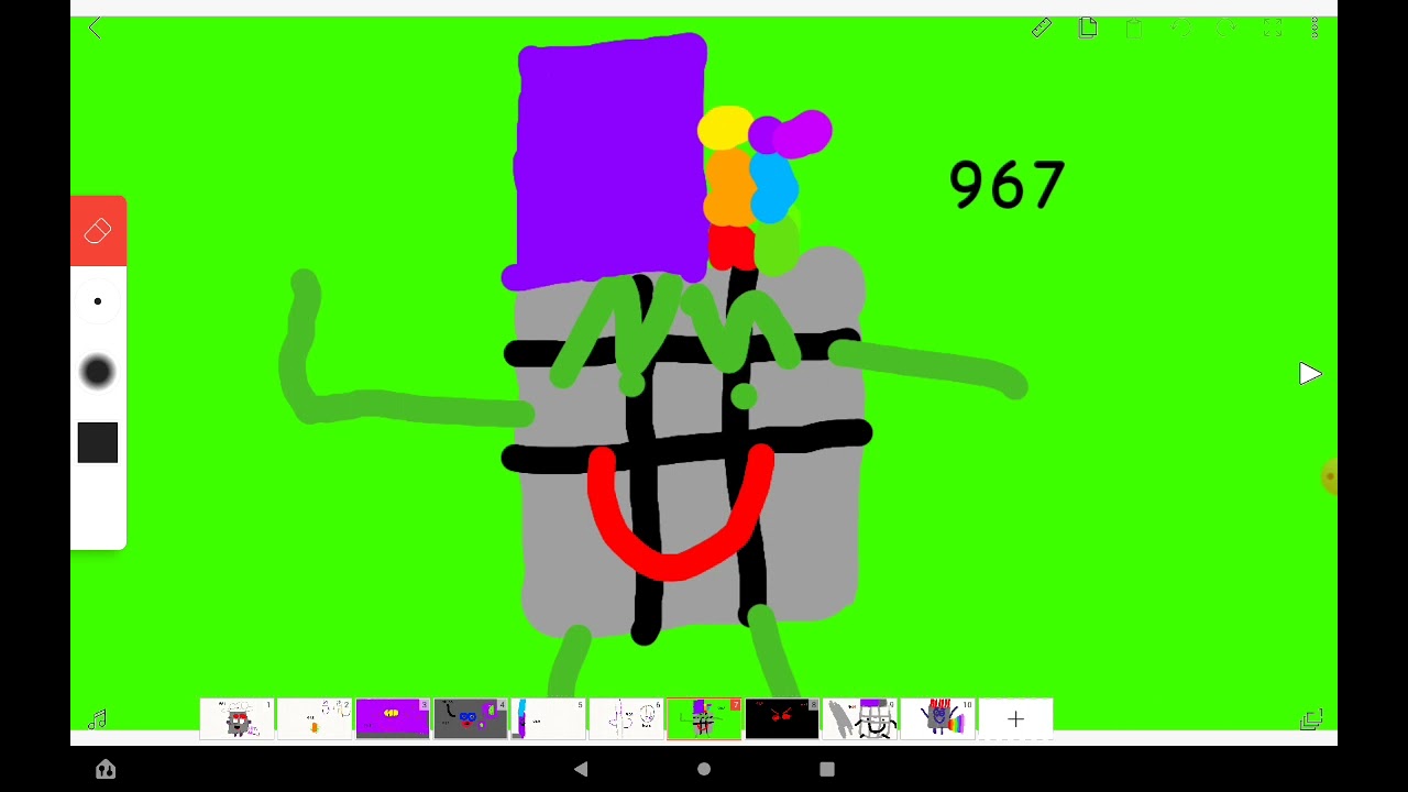numberblocks 961 to 970 - YouTube