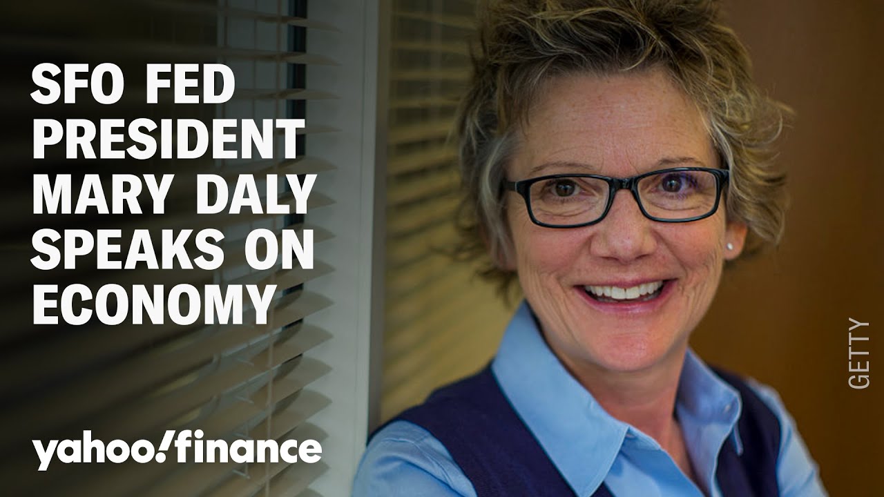 San Francisco Fed president Mary Daly delivers remarks on the economic ...