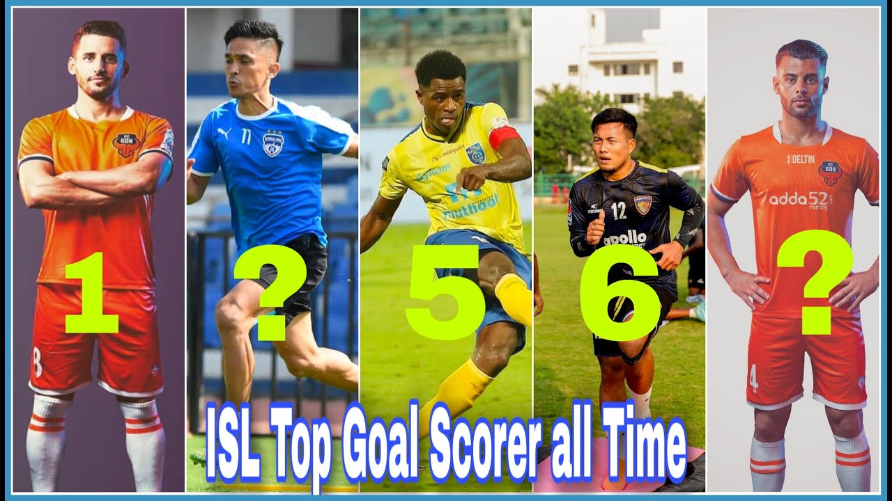 ISL Top Goal Scorer Player all Time[2020]. - YouTube