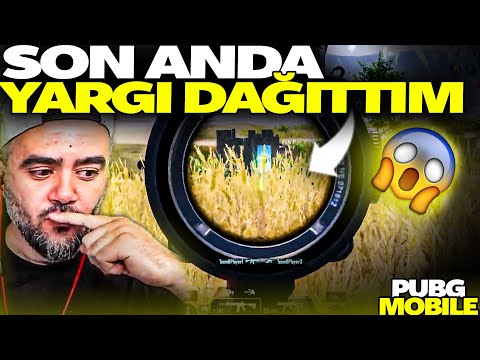 SCRİMDE EFFSANE SON ALAN FIGHTI ( YARGII ) - PUBG MOBİLE