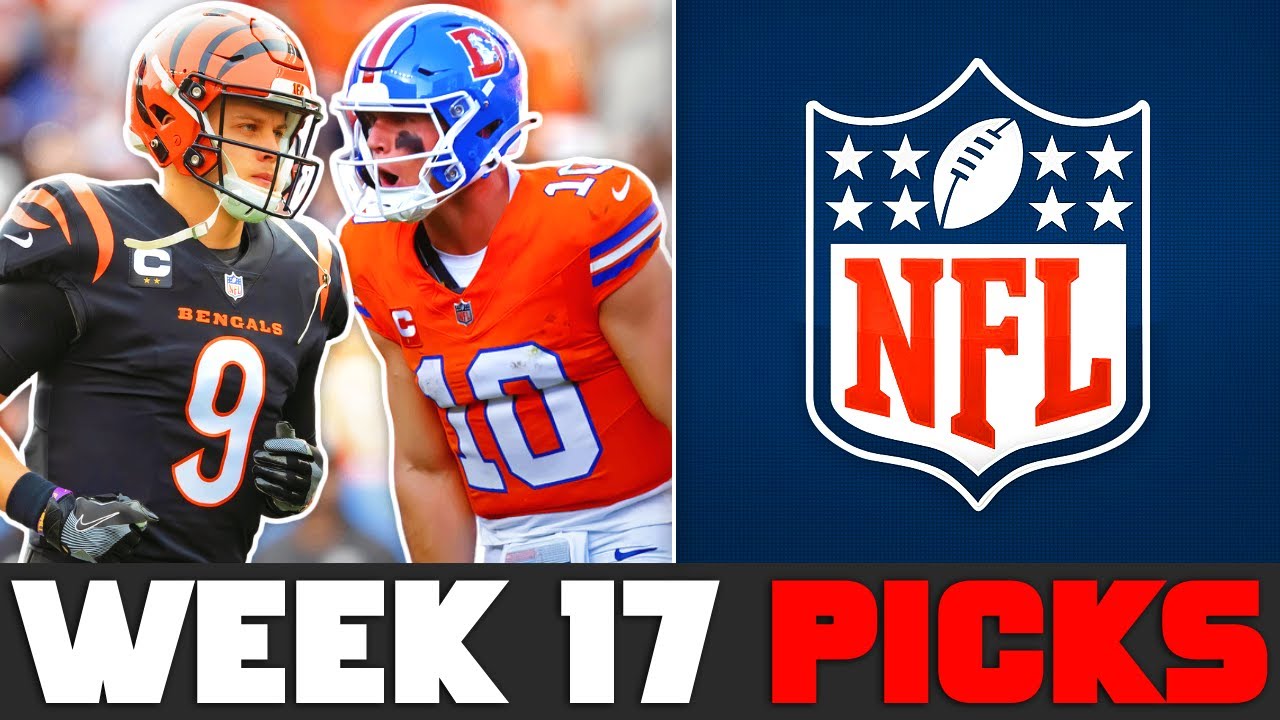NFL WEEK 17 PICKS 2024 - YouTube