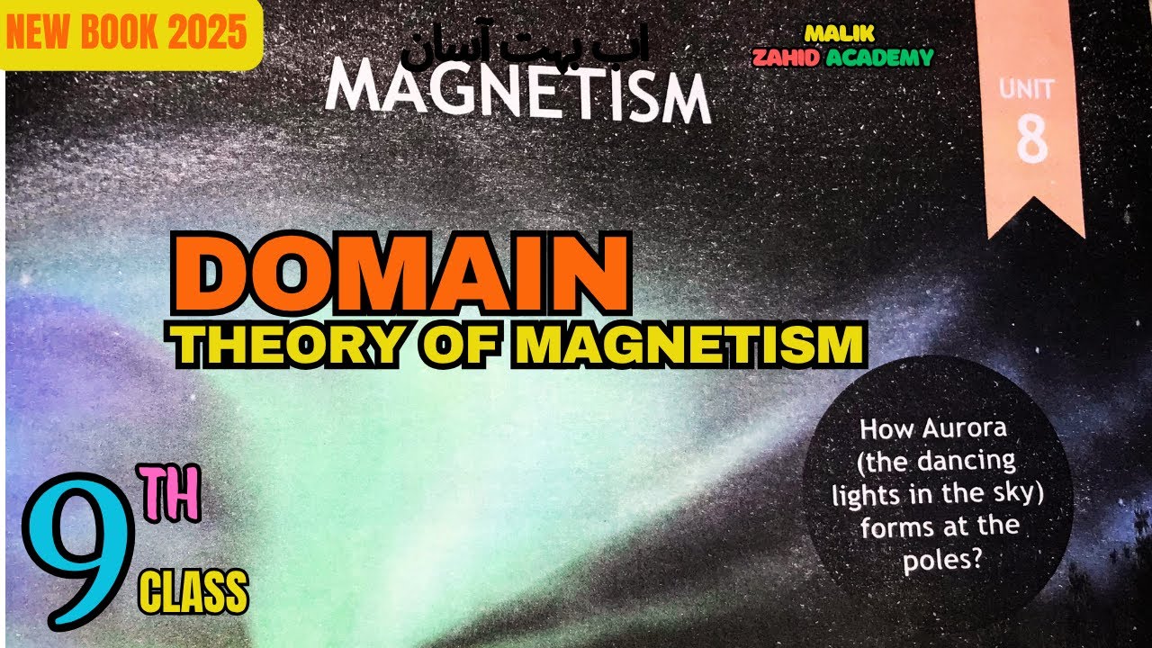 Domain Theory Of Magnetism Physics Class 9 👍 Chapter # 8 ️ National ...