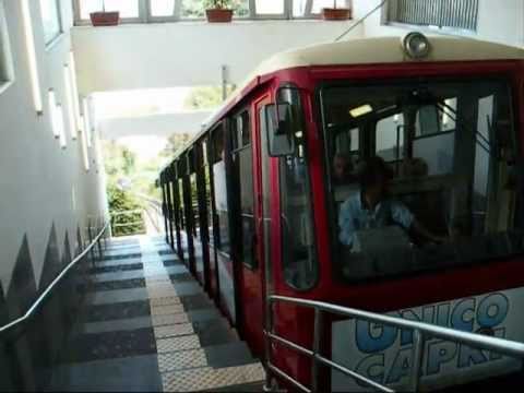 Funicular Railway Capri June 2011. - YouTube