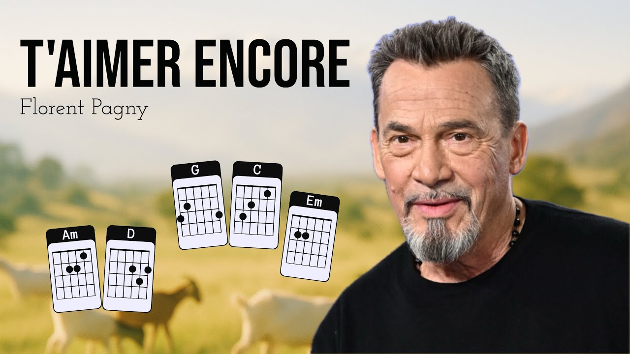 T'aimer encore - Florent Pagny cover guitare avec les accords #tabs #guitar - YouTube