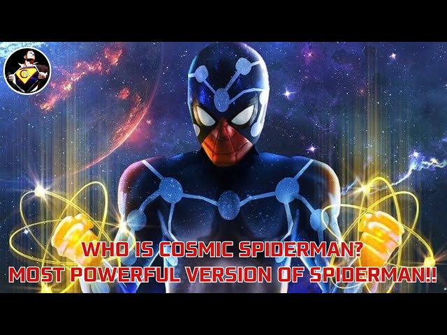 Cosmic Spider Man Wallpaper