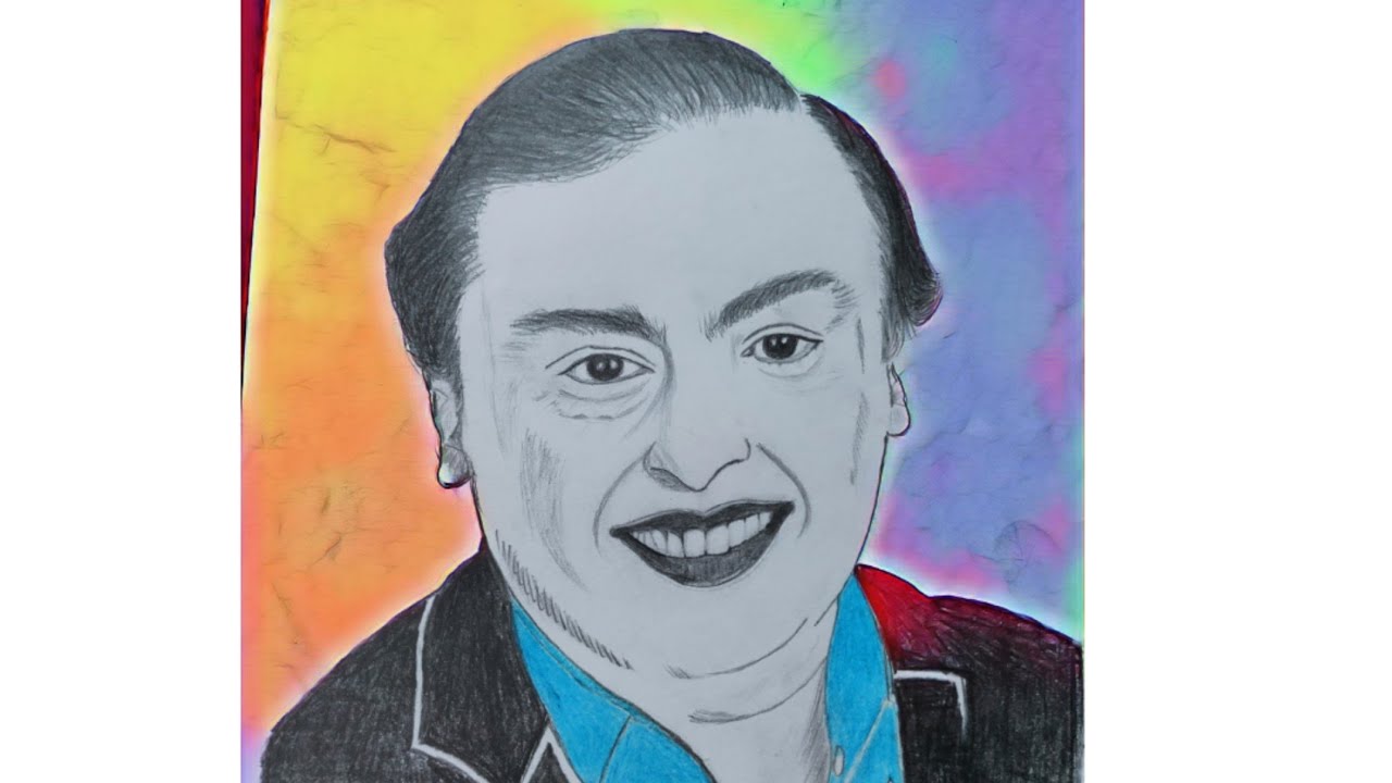 Mukesh Ambani ki drawing | drawing chat - YouTube