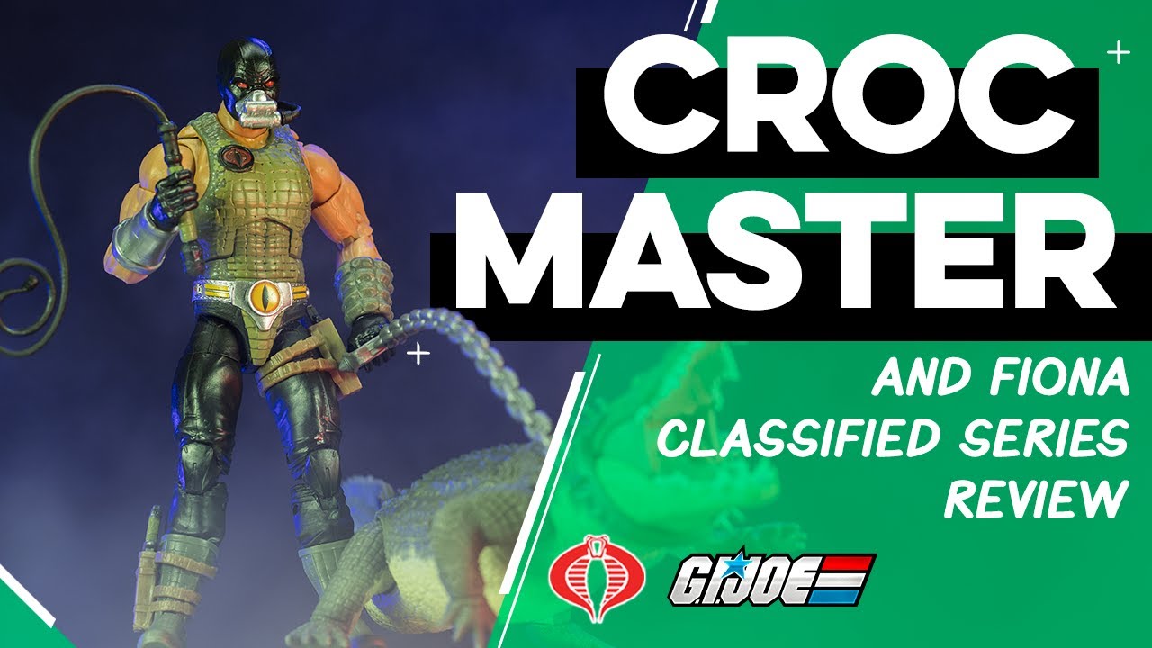 Croc Master & Fiona | G.I. JOE Classified Series | Review en español ...