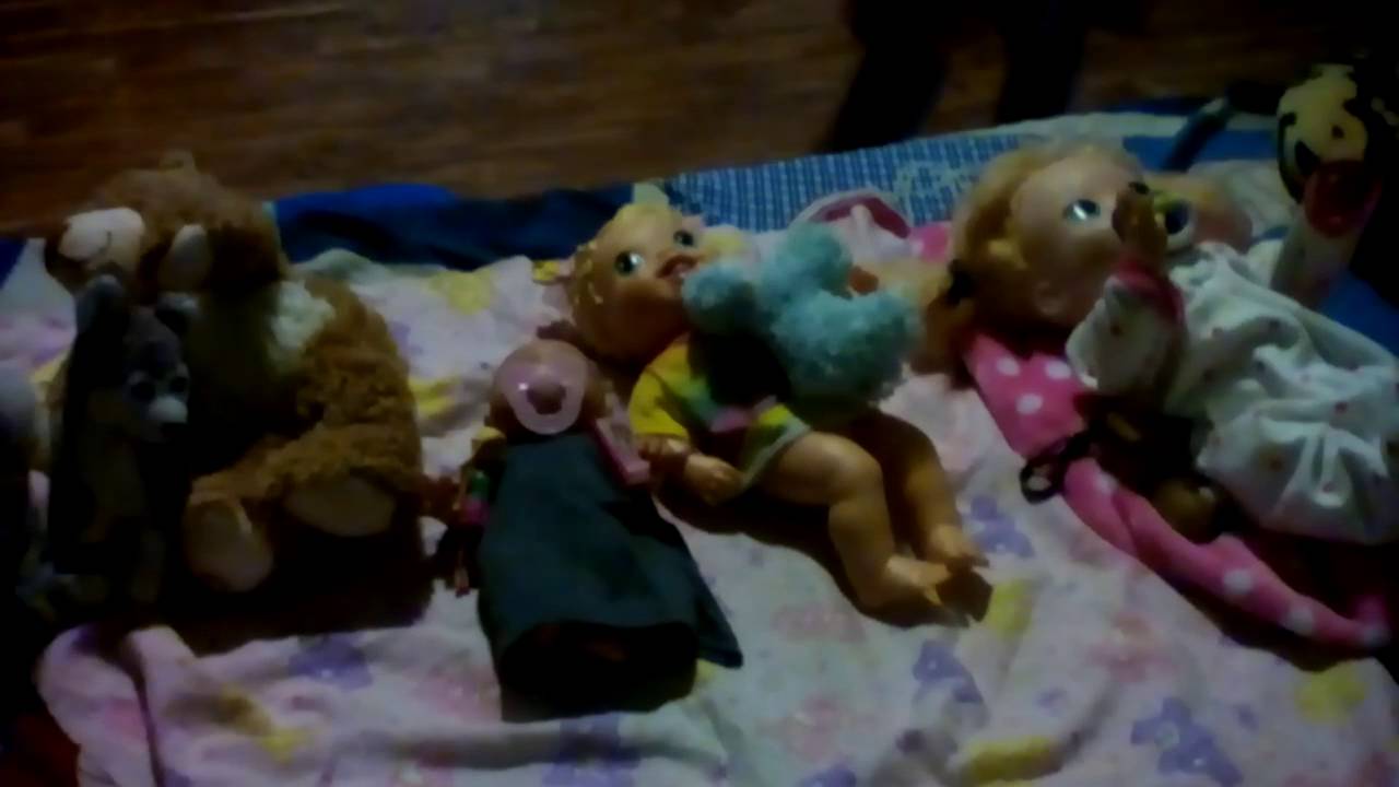Baby doll night routine - YouTube